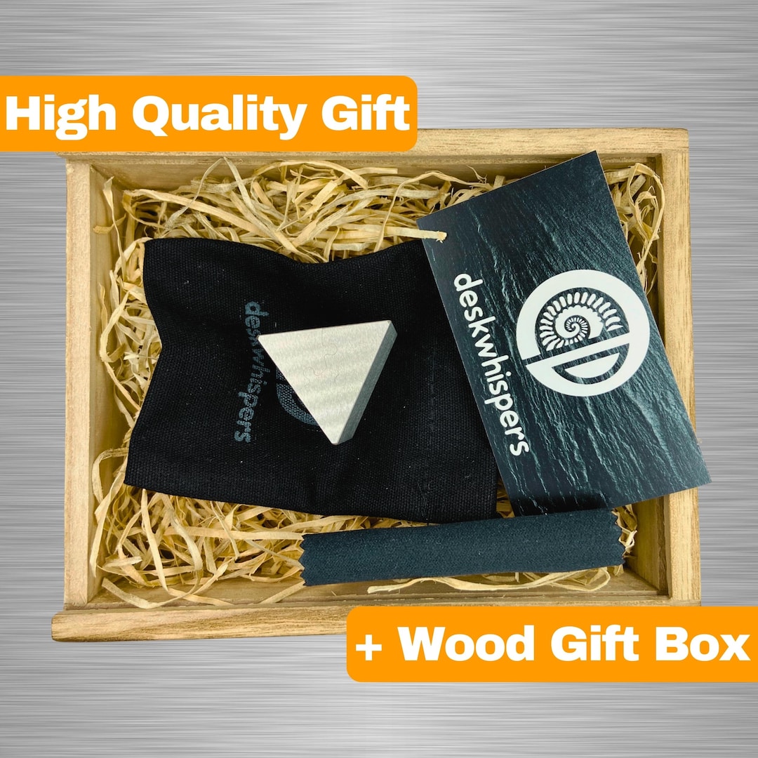 Triangle Puzzle Made of Stainless Steel in a Wooden Box – 3-piece Zero ...