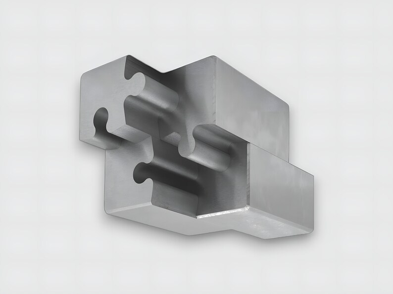 Zero Tolerance Cube Puzzle 4 Pieces Stainless Steel EDM Precision Desk ...