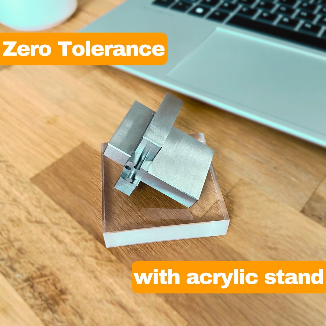Stainless Steel Cross Puzzle – 4-piece Zero-tolerance EDM Precision ...