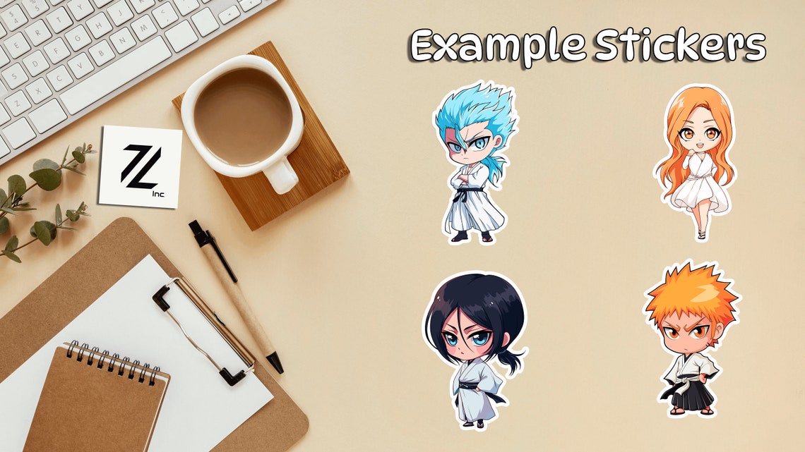 Anime Sticker PNG Pack, Anime Sticker Set, Anime PNG, Anime SVG ...