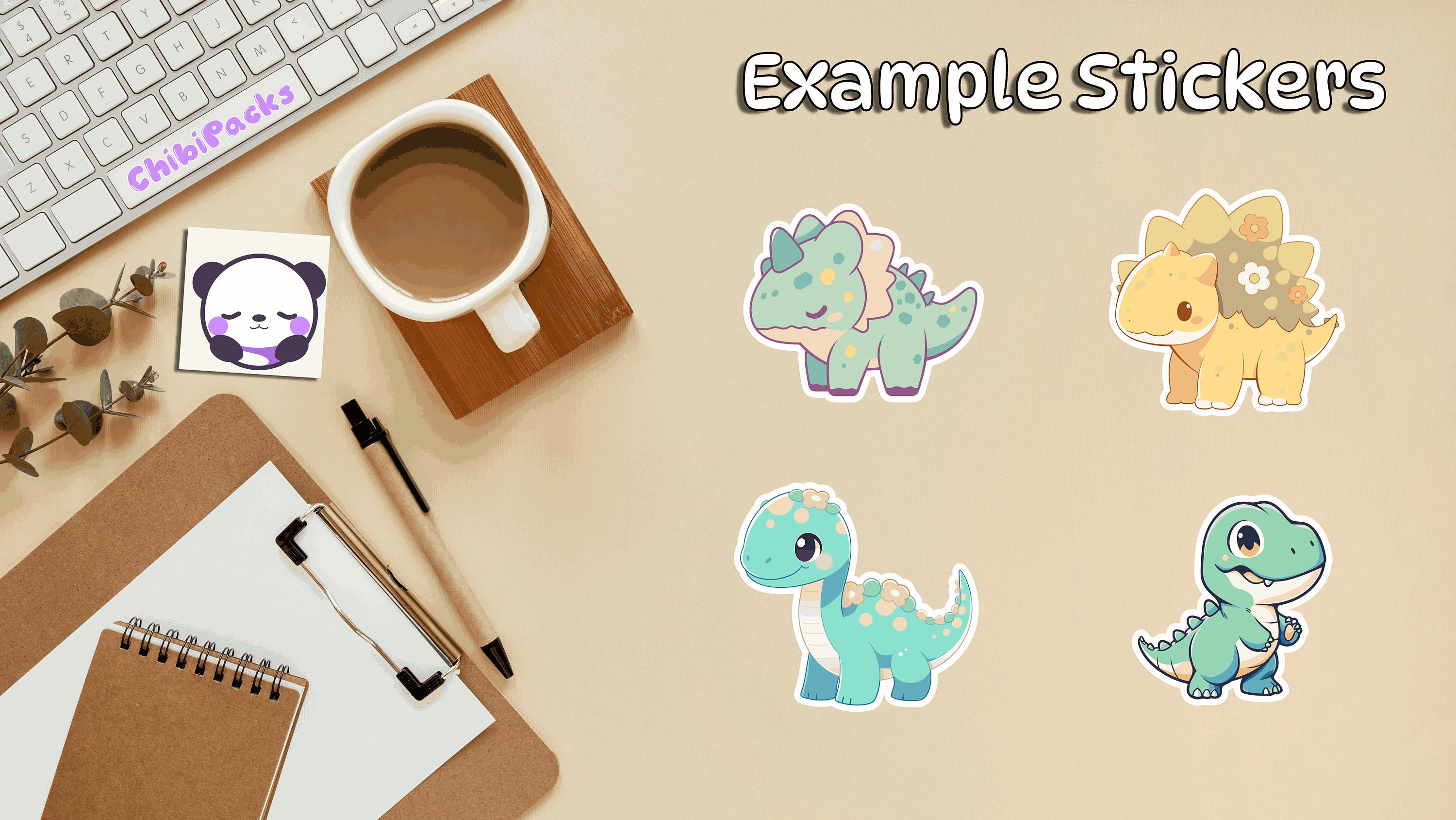Dinosaur Sticker PNG Pack, Dinosaur Sticker Set, Dinosaur PNG, Dinosaur ...