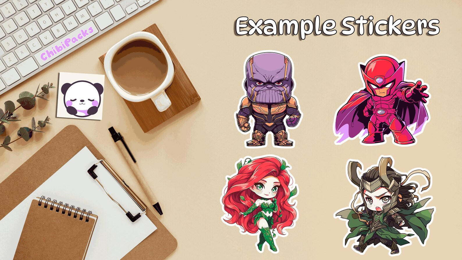 Villains Sticker PNG Pack, Villains Sticker Set, Villains PNG, Villains ...