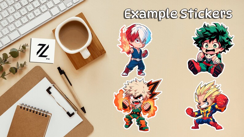 Anime Sticker PNG Pack, Anime Sticker Set, Anime PNG, Anime SVG ...