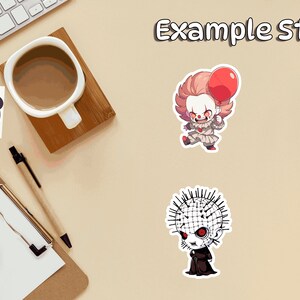 Horror Icons Sticker PNG Pack, Horror Icons Sticker Set, Horror Icons ...