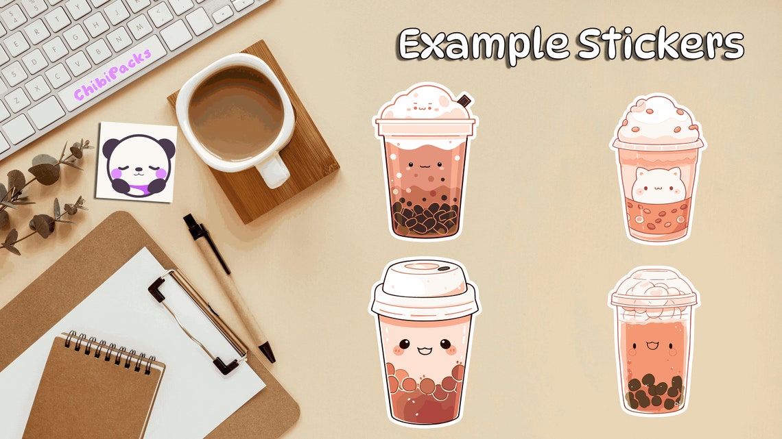 Coffee Sticker PNG Pack, Coffee Sticker Set, Coffee PNG, Coffee SVG ...
