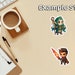 Dungeons and Dragons Sticker PNG Pack, Dnd Sticker Set, Dnd PNG, Dnd ...