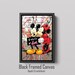 Guilty of Love Mickey and Minnie Mouse Canvas Wall Art, Banksy Style ...