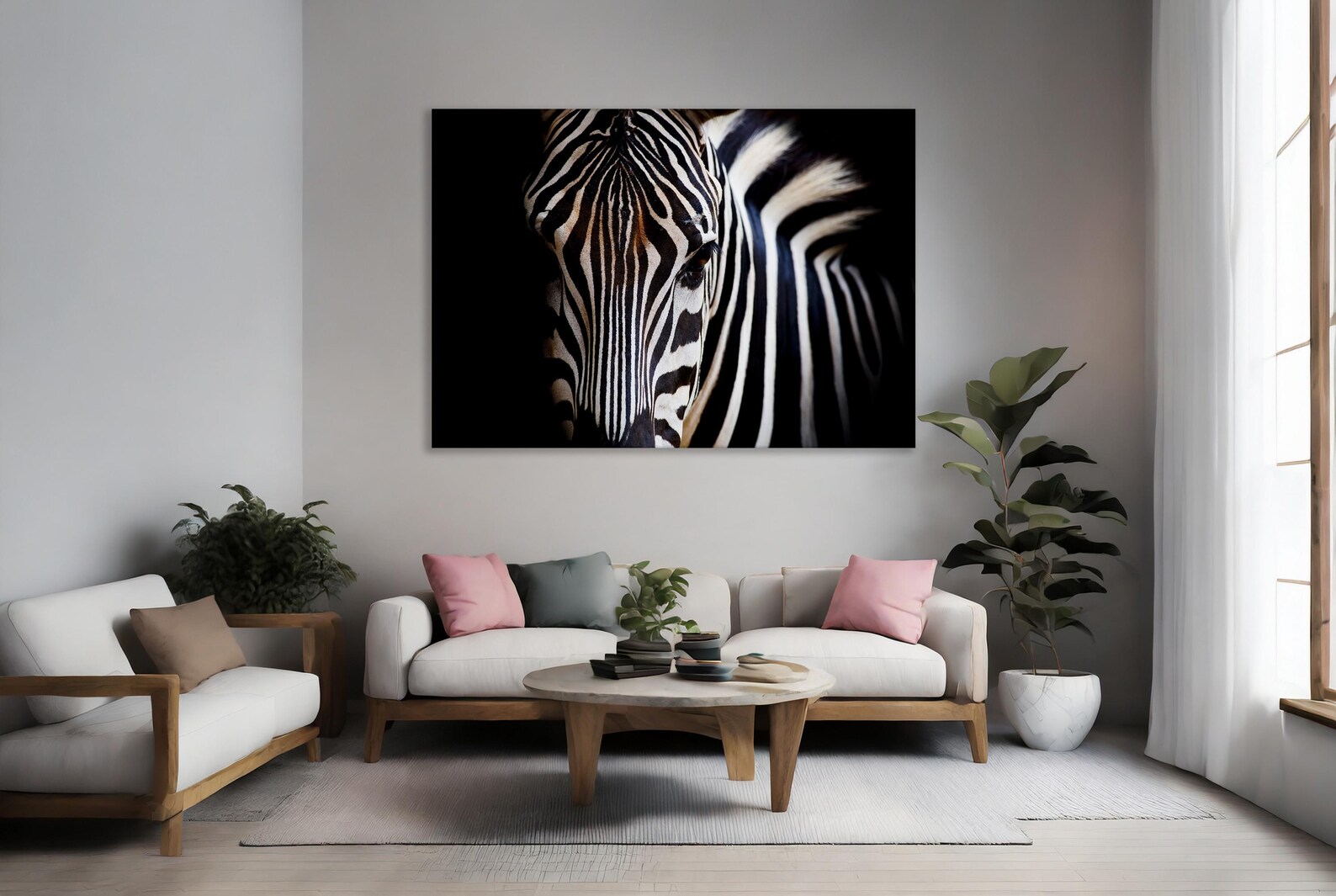 Zebra Canvas Art, Wild Animals Photo, Zebra Print, Zebra Wall Art ...