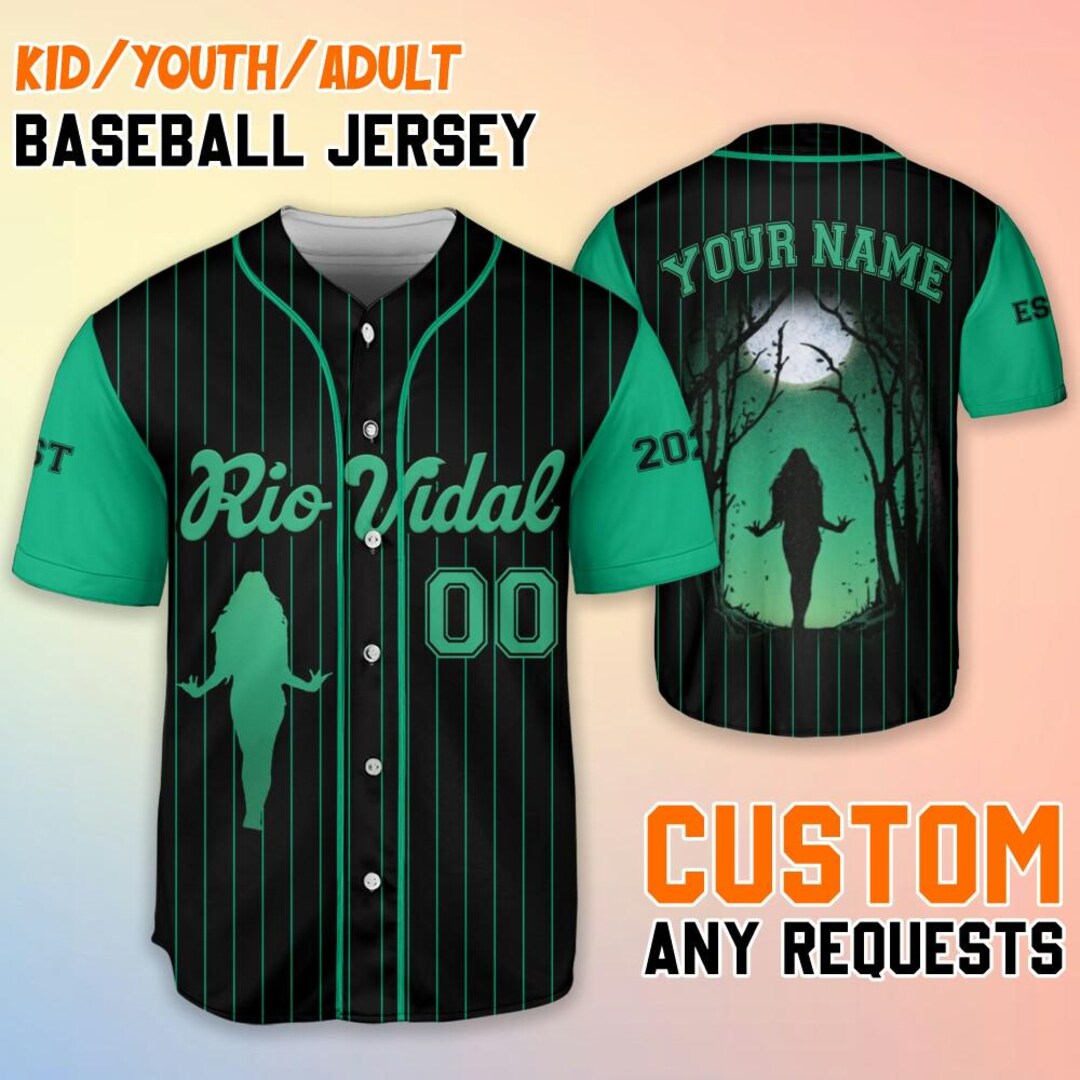 Custom Agatha All Along Agatha Rio Vidal Baseball Jersey, Disney Agatha ...