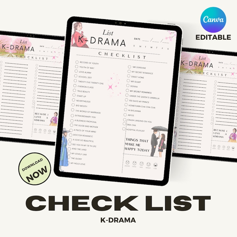 Kdrama Watchlist-korean Drama Checklist-top 10 Best Kdramas-kdramas to ...