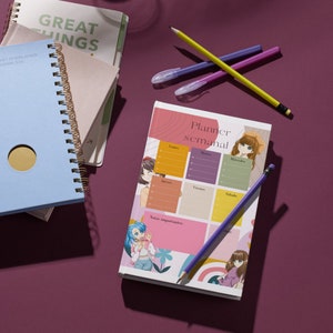 Weekly Planner Printable to Do List, Anime Weekly Schedule, Weekly ...