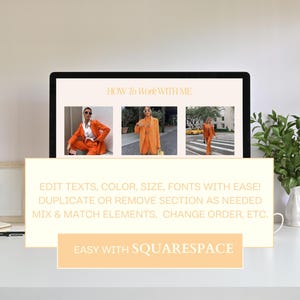 Squarespace Template, Squarespace Photography Website Template, Squarespace Website Template ...
