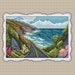 Summer Cross Stitch Pattern, Cross Stitch Flower, Seascape Cross Stitch ...