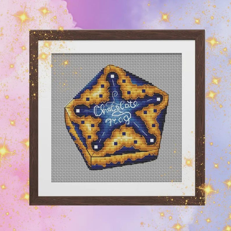 Magic Frog Cross Stitch Pattern: Mini Needlepoint (PDF Download - Etsy