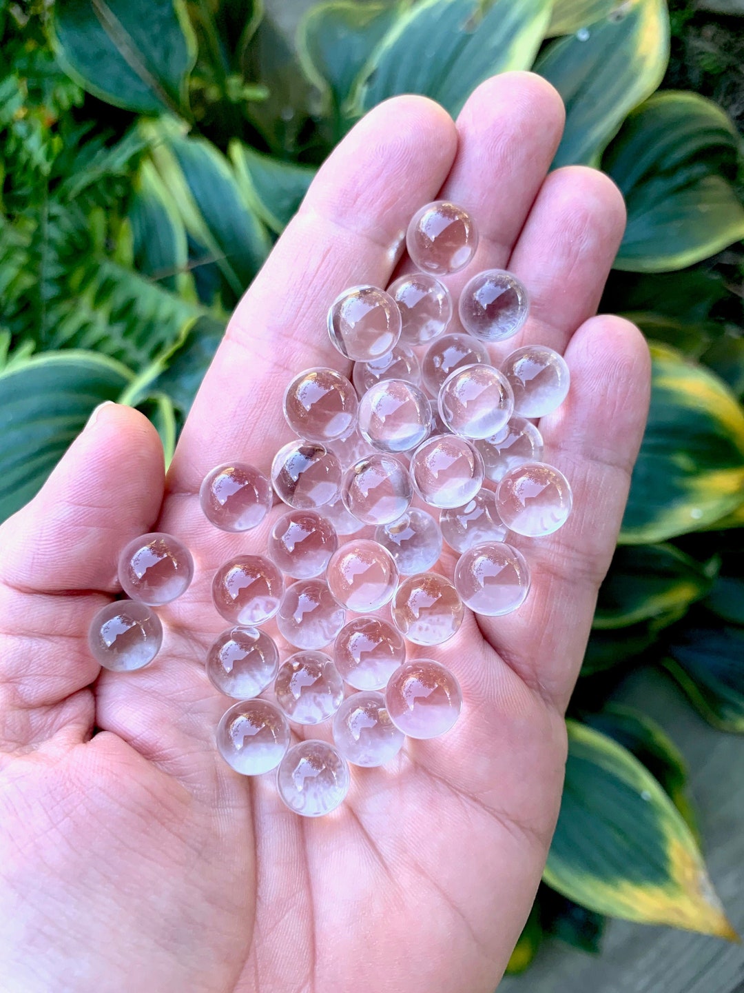 1 Pc 10mm PERFECTLY CLEAR Quartz, Small Round Rock Crystal, Genuine ...