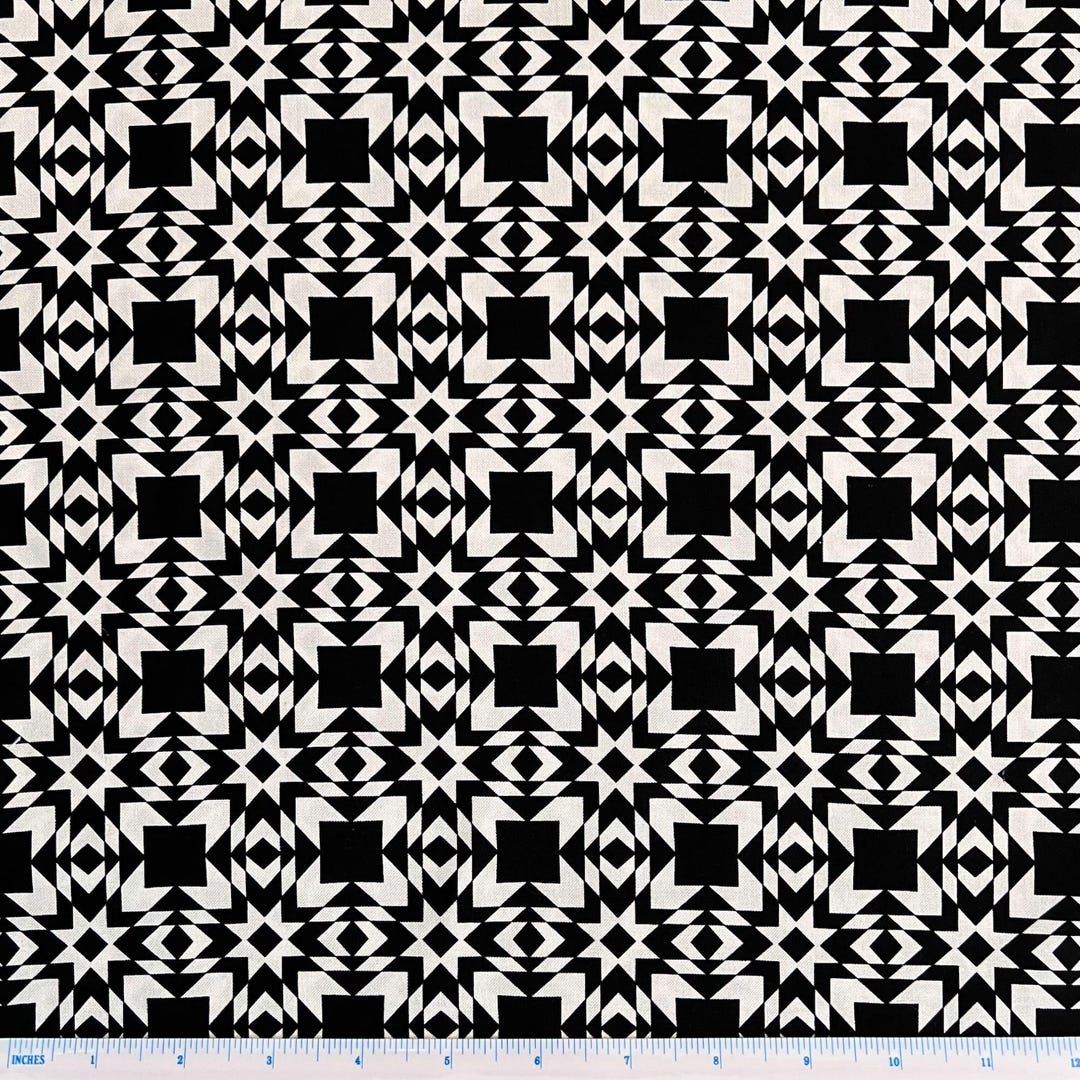 Dear Stella Harvest Moon Harvest Quilt in Tar | Quilting Fabric Sold by ...
