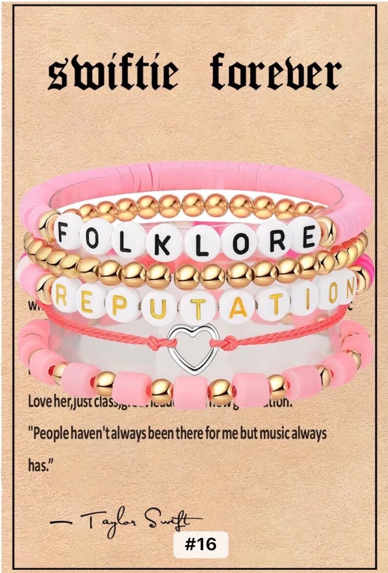 Taylor Swift the Eras Tour reputation Friendship Bracelet - Etsy