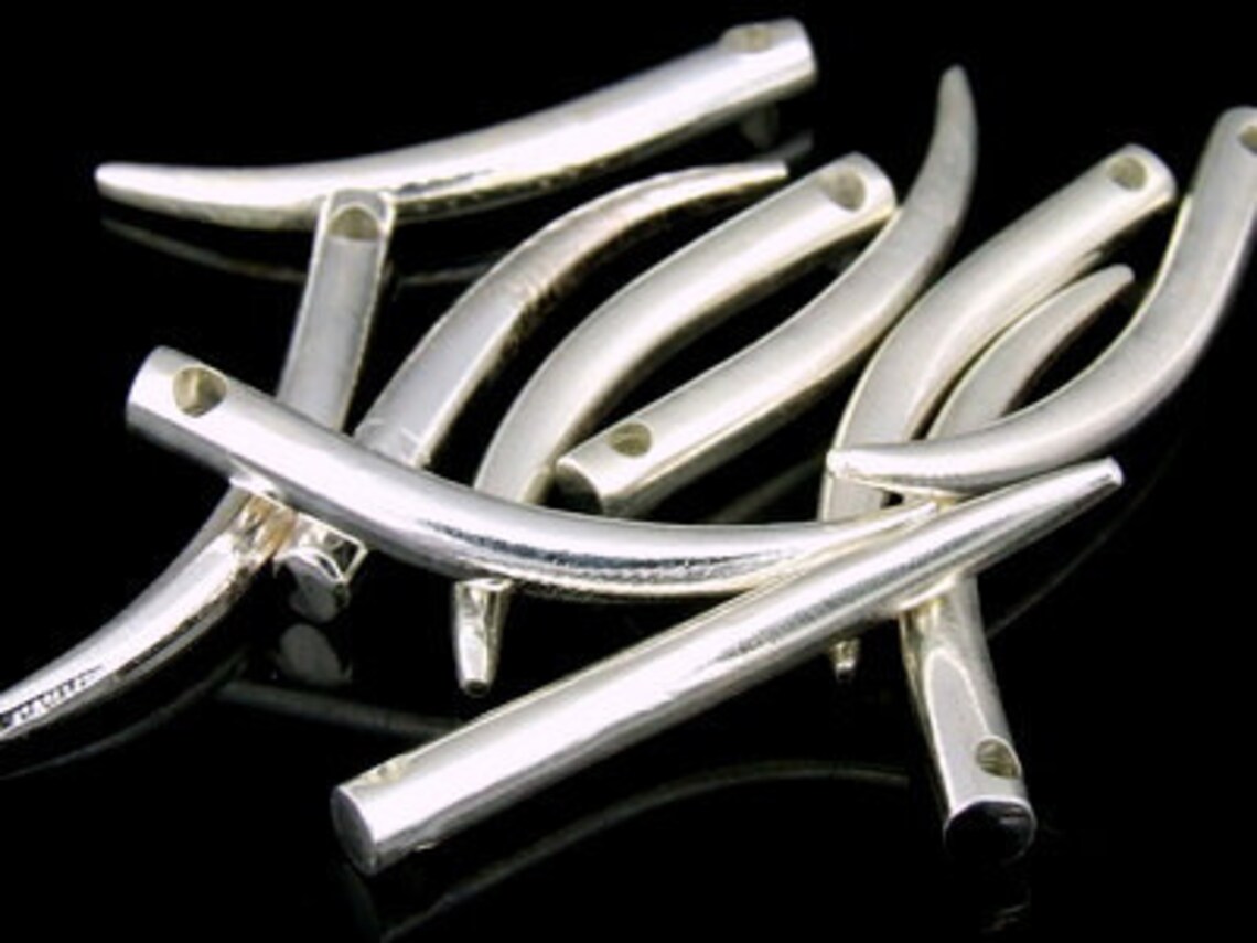 2KH-001 Thai Karen Hill Tribe Handmade Silver 8 Tusk Shape - Etsy