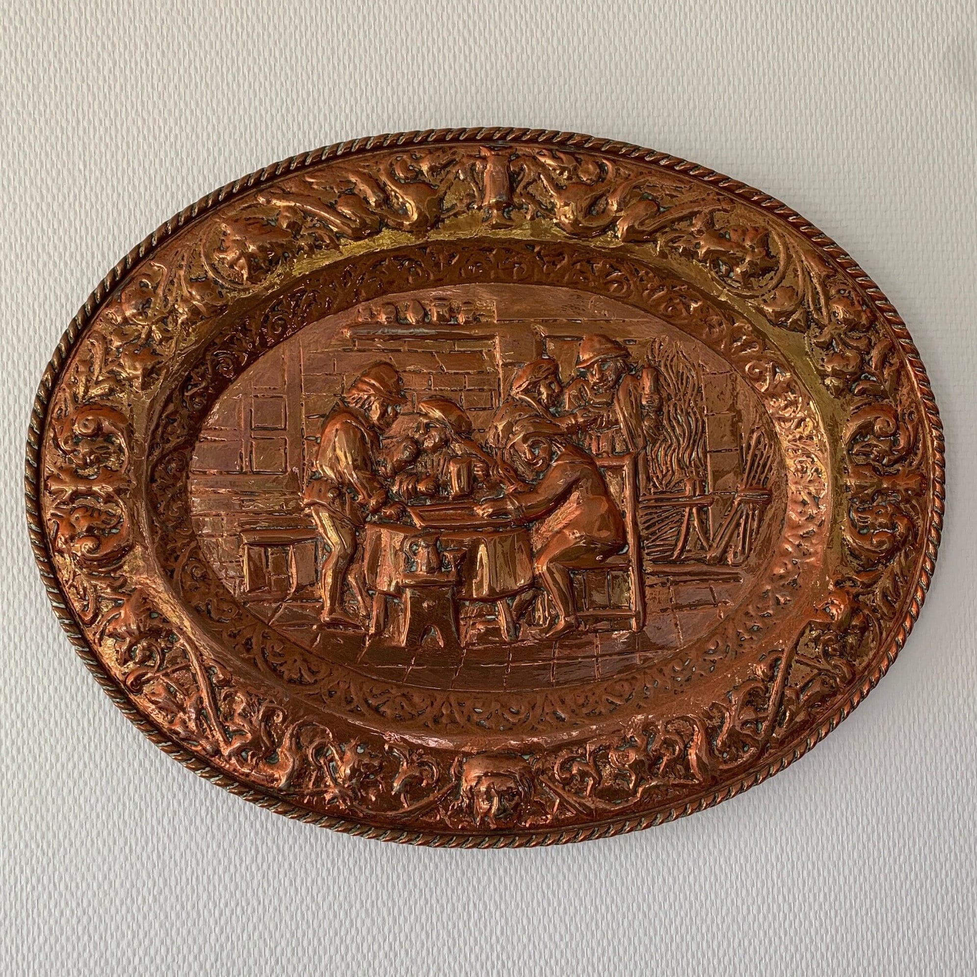 Vintage Copper Wall Art, Rustic Wall Hanging, Wall Decor, Rustic Art ...