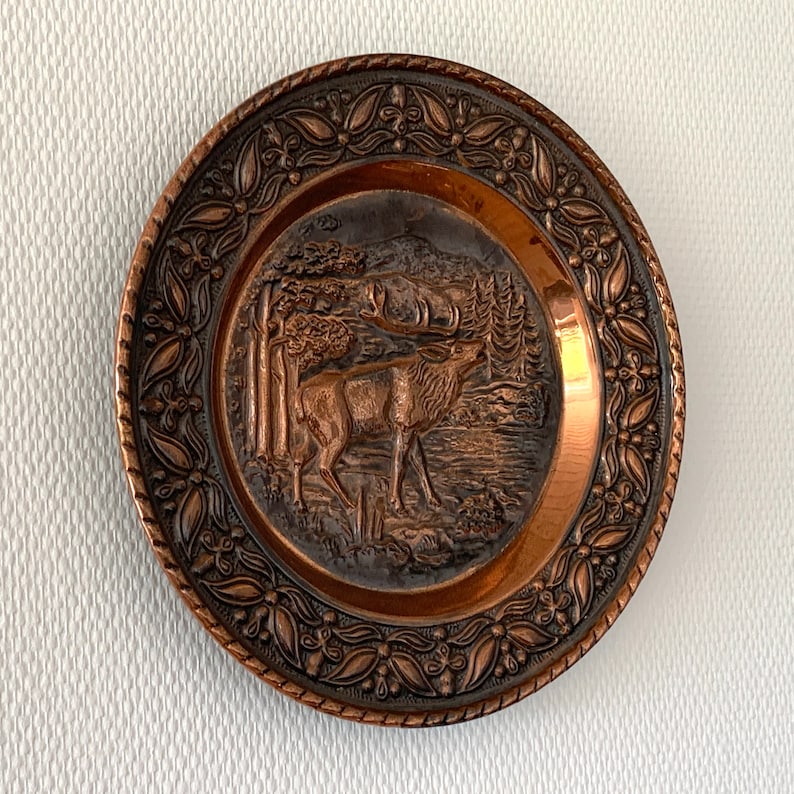 Vintage Copper Wall Art, Rustic Wall Hanging, Wall Decor, Rustic Art ...