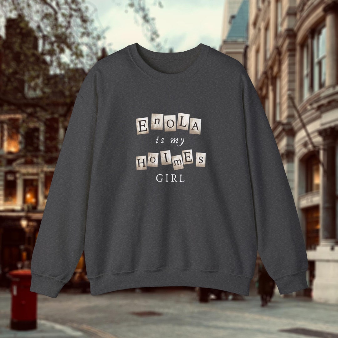 Enola Holmes Sweatshirt, Sherlock Holmes, British Gifts, London Gift ...