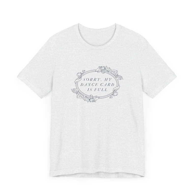 Dance Card Bridgerton Shirt, Bridgerton Shirt, Bridgerton Gifts, Gifts ...