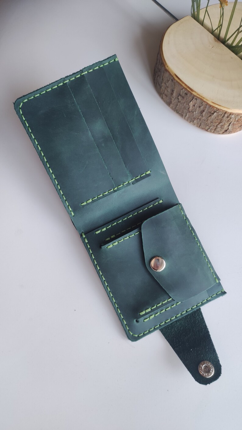 Leather Wallet PDF Pattern | A4 Size | Leather Wallet Template With ...