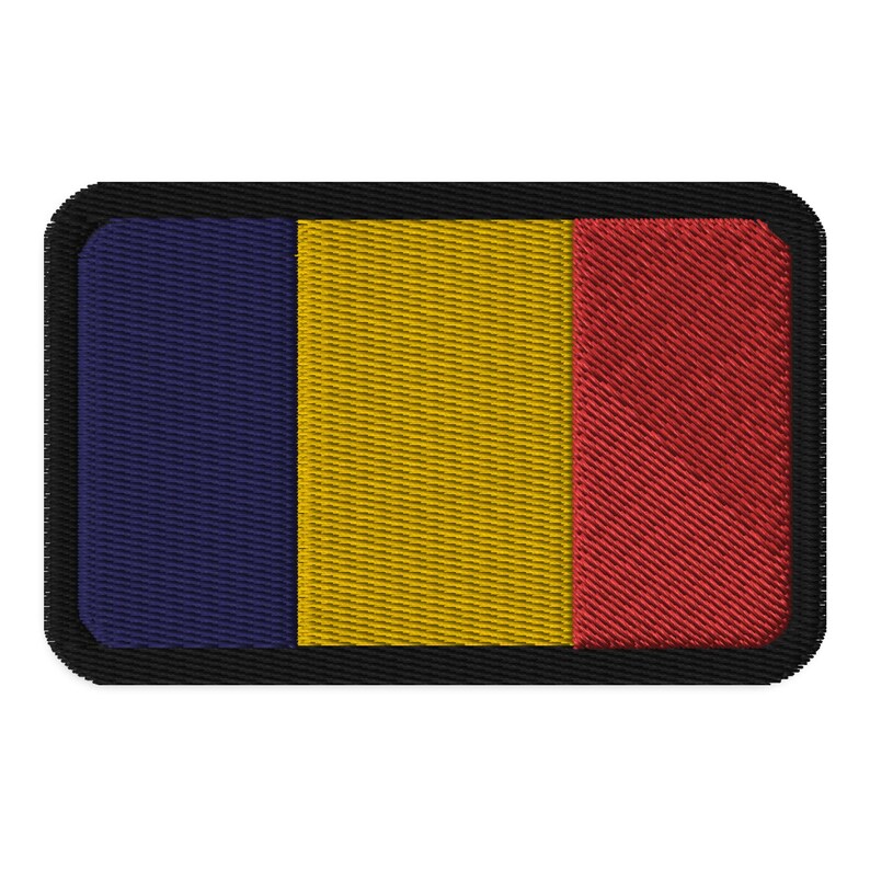 Romania Flag Embroidered Patch - Etsy