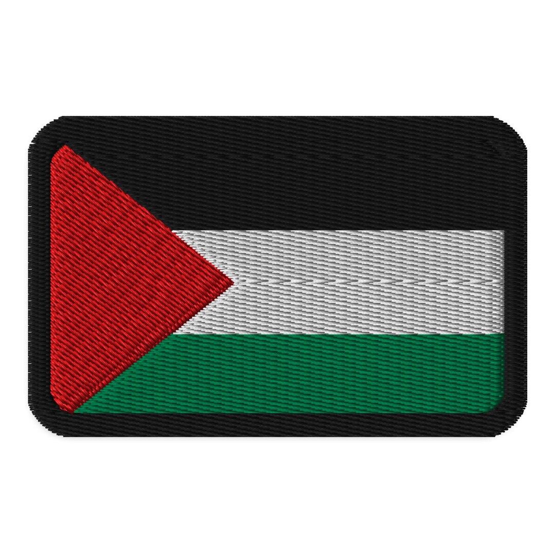 Palestine Flag Embroidered Patch - Etsy