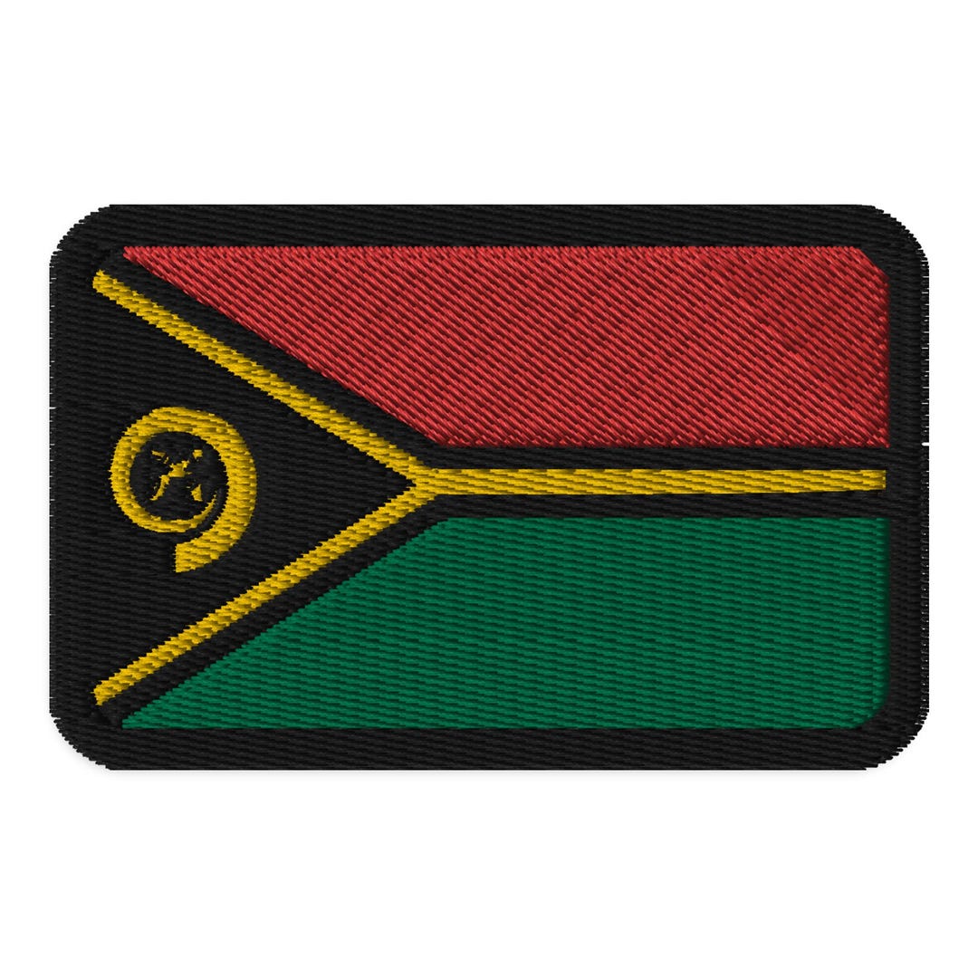 Vanuatu Flag Embroidered Patch - Etsy