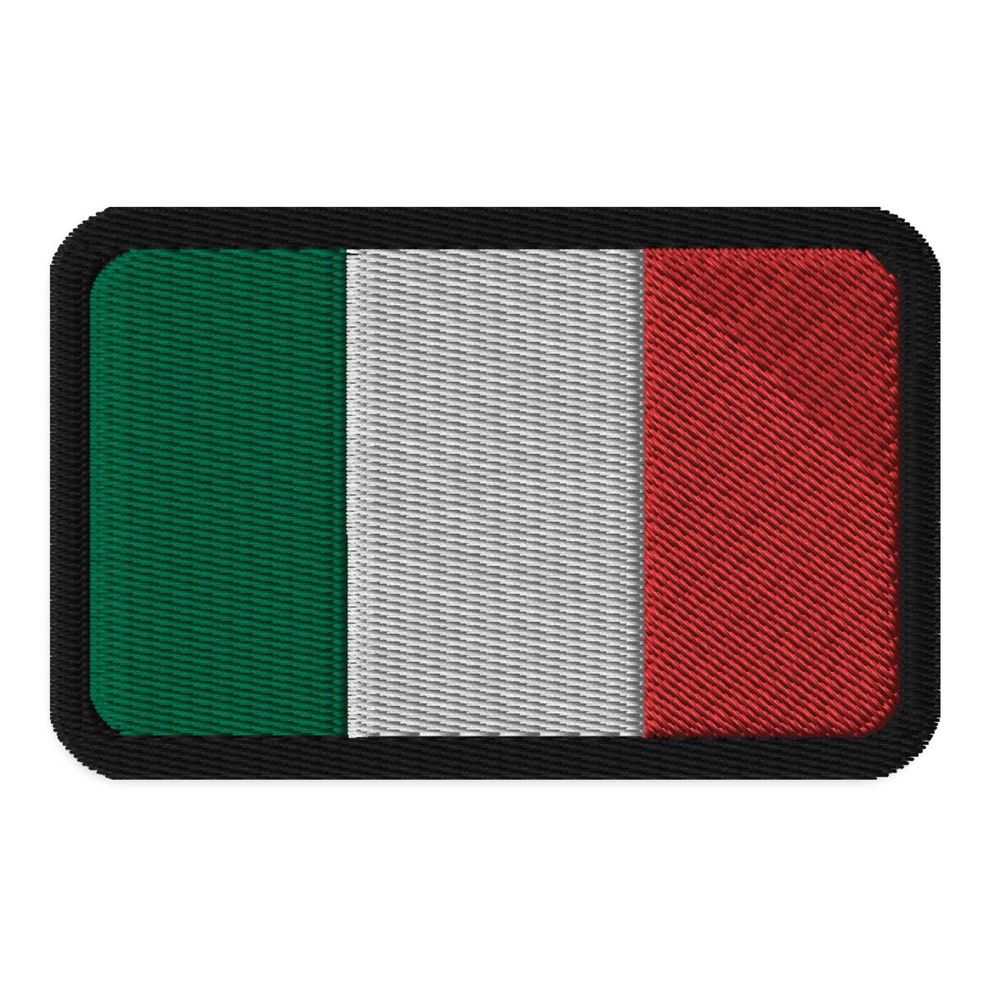 Italy Flag Embroidered Patch - Etsy