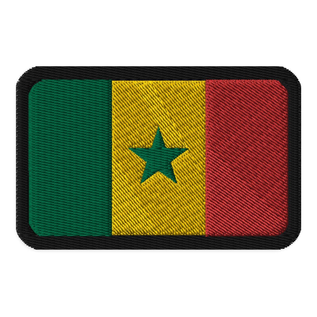 Senegal Flag Embroidered Patch - Etsy