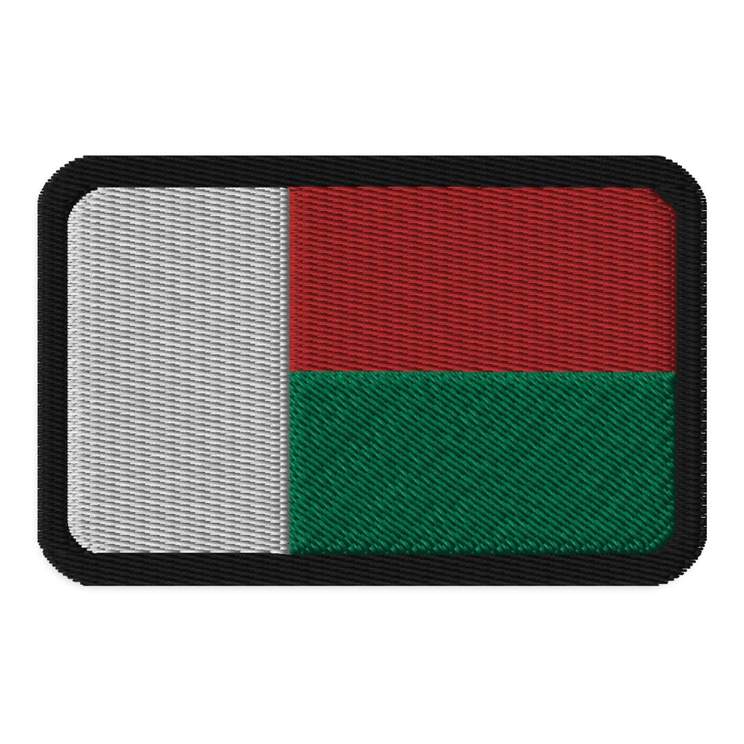 Madagascar Flag Embroidered Patch - Etsy