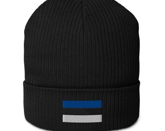 Flag Beanie, Ribbed Hat With Flag Colors, National Beanie, Estonia ...