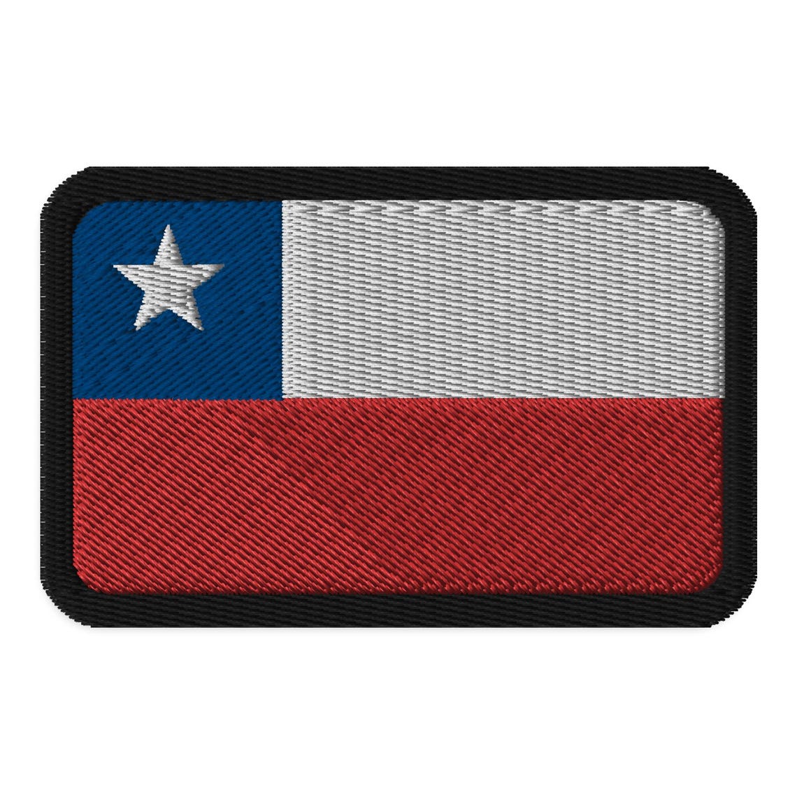 Chile Flag Embroidered Patch - Etsy