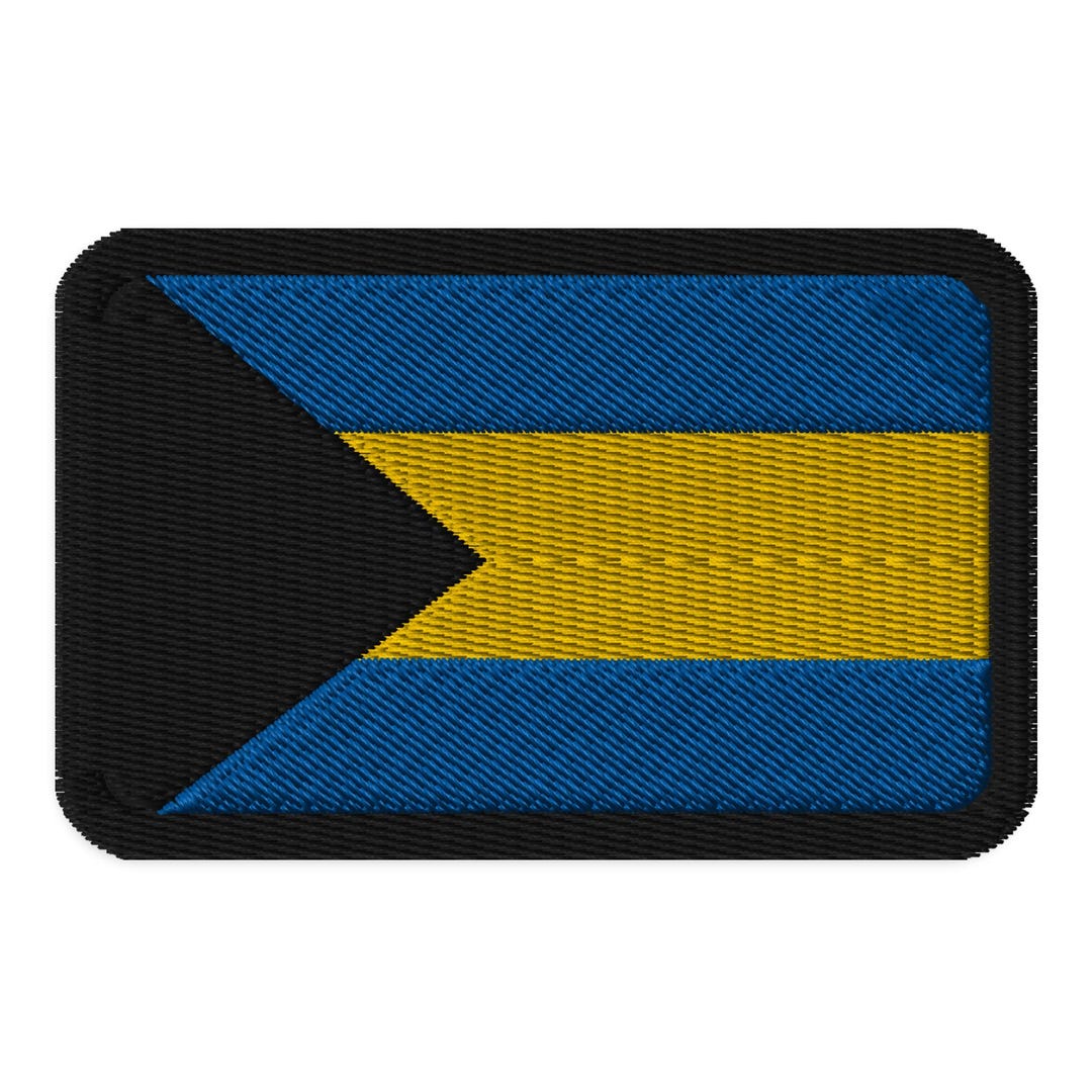 Bahamas Flag Embroidered Patch - Etsy