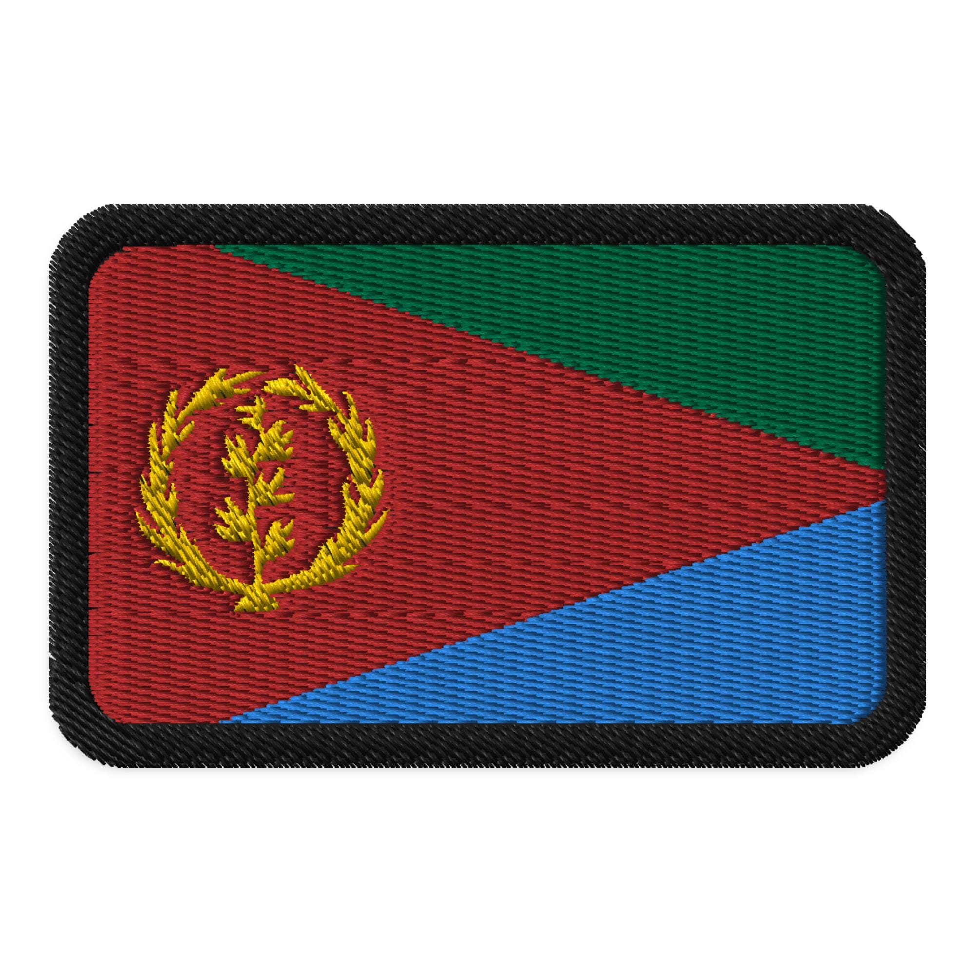 Eritrea Flag Embroidered Patch - Etsy