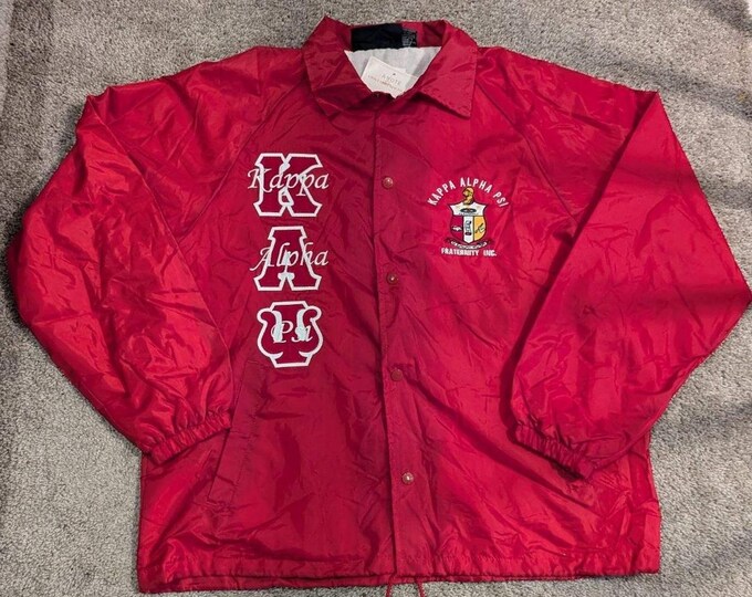 Red Kappa Alpha Psi Line Jacket - Etsy