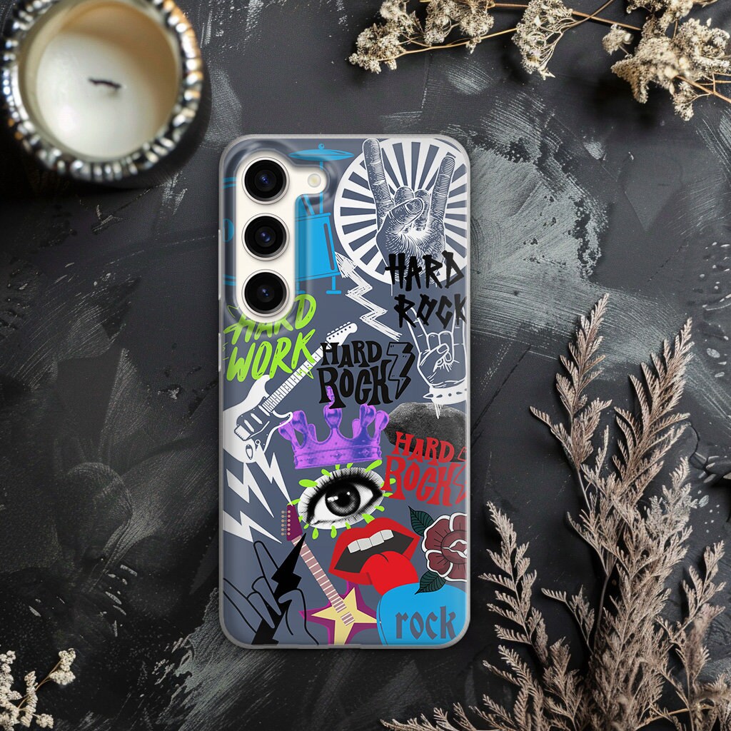 Punk Music Phone Case Rock Band Cover for iPhone 16 15 14 13 12 Pro Xs ...