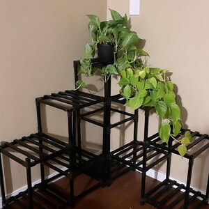 Multi-functional 5-tier 11 Potted Flower Shelves Wooden Garden Wood ...