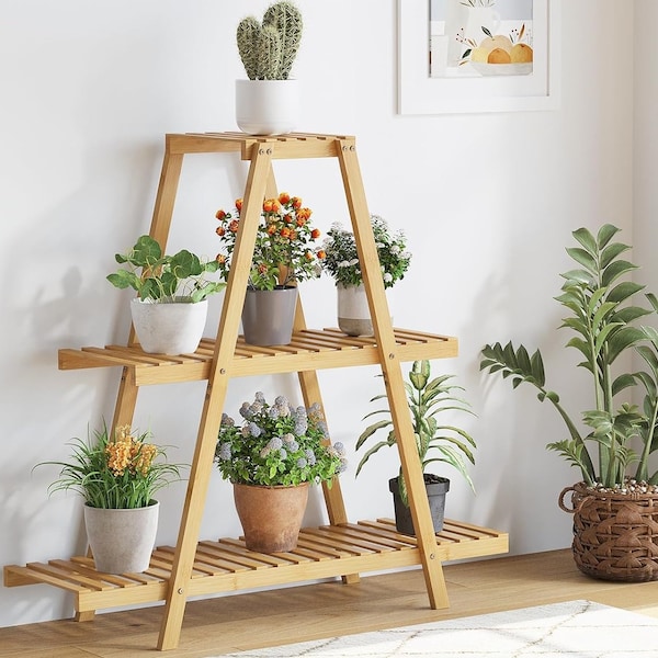 Indoor Plant Rack - Etsy