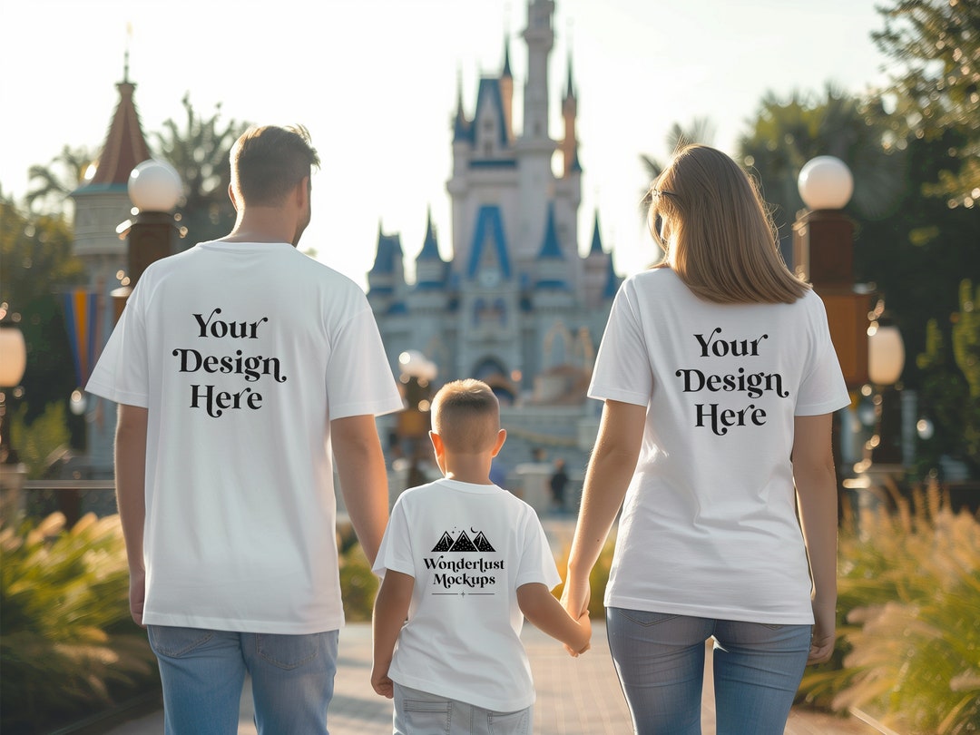 T Shirt Mockup Family Model Mockup Family T Shirts Matching Holiday T ...
