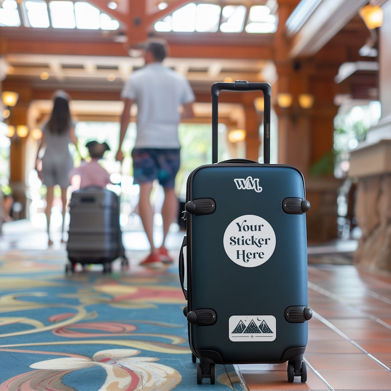 Suitcase Stickers - Etsy