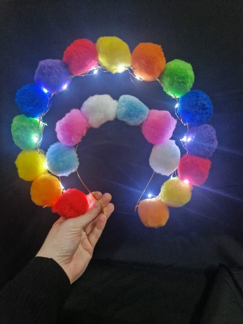 Pride LED Illuminated Headdress - Etsy
