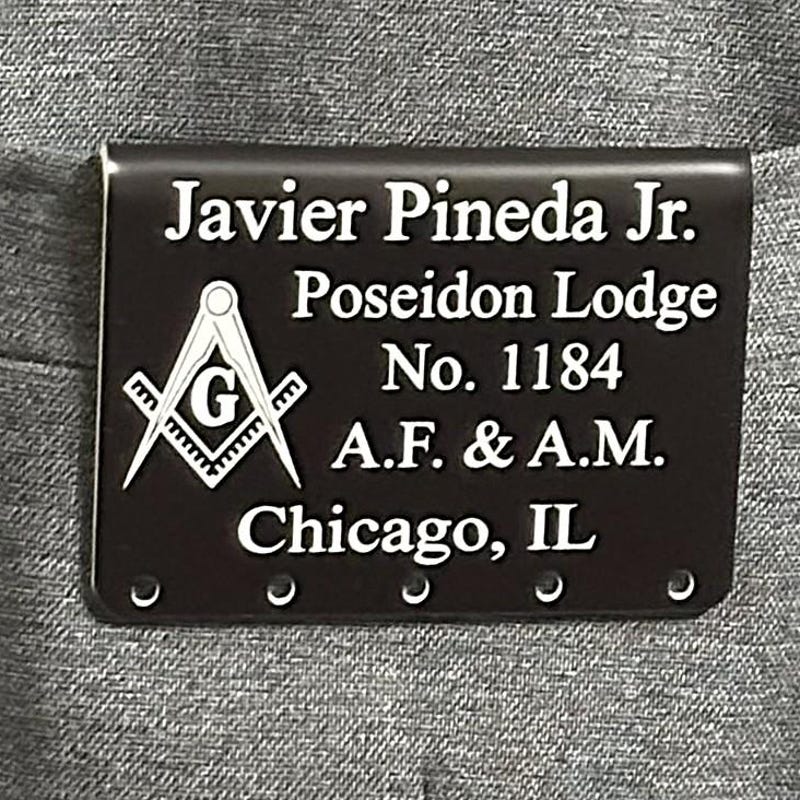 Masonic Jewels on Badge - Etsy