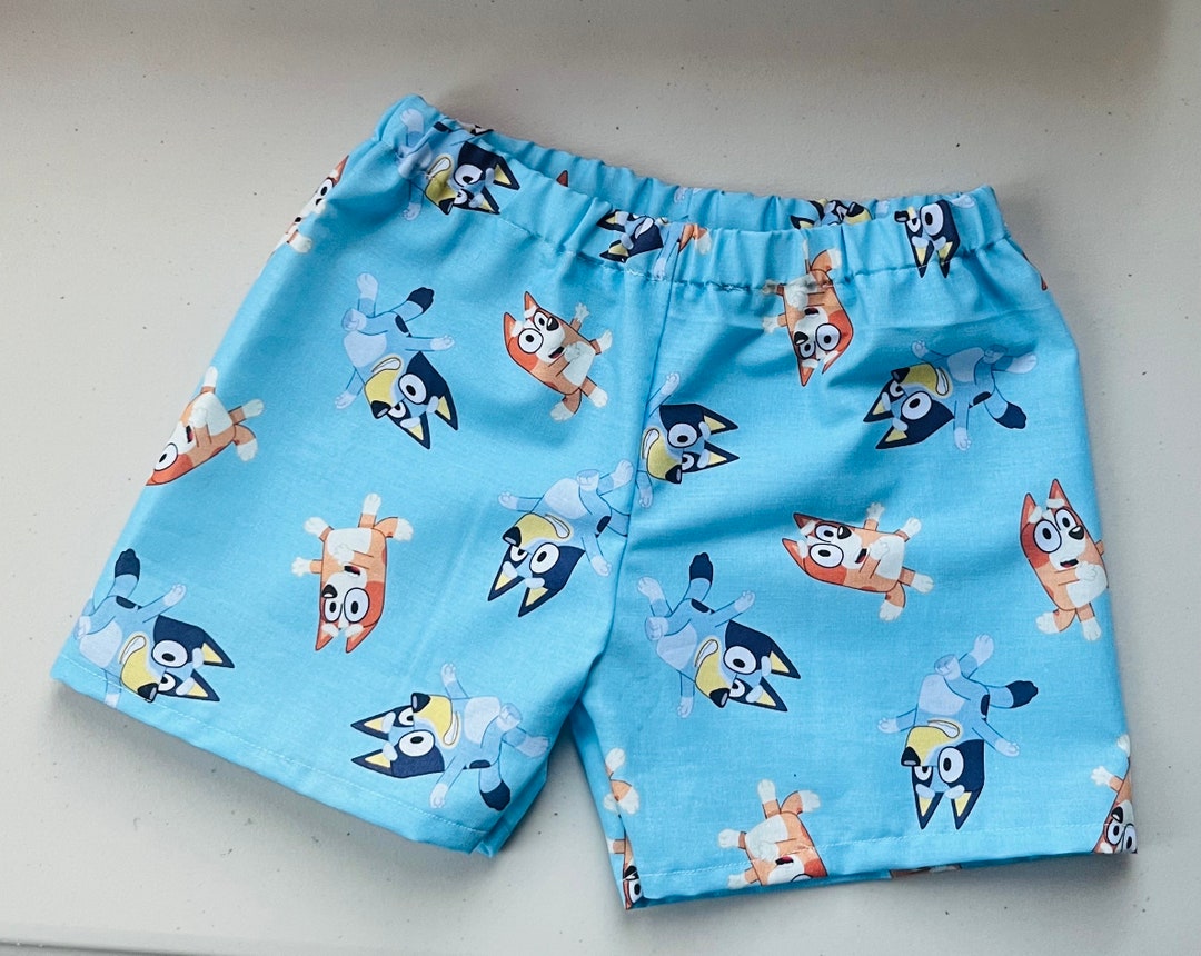 Bluey Shorts HANDMADE by Me Bluey Clothes Bluey Bluey Party - Etsy