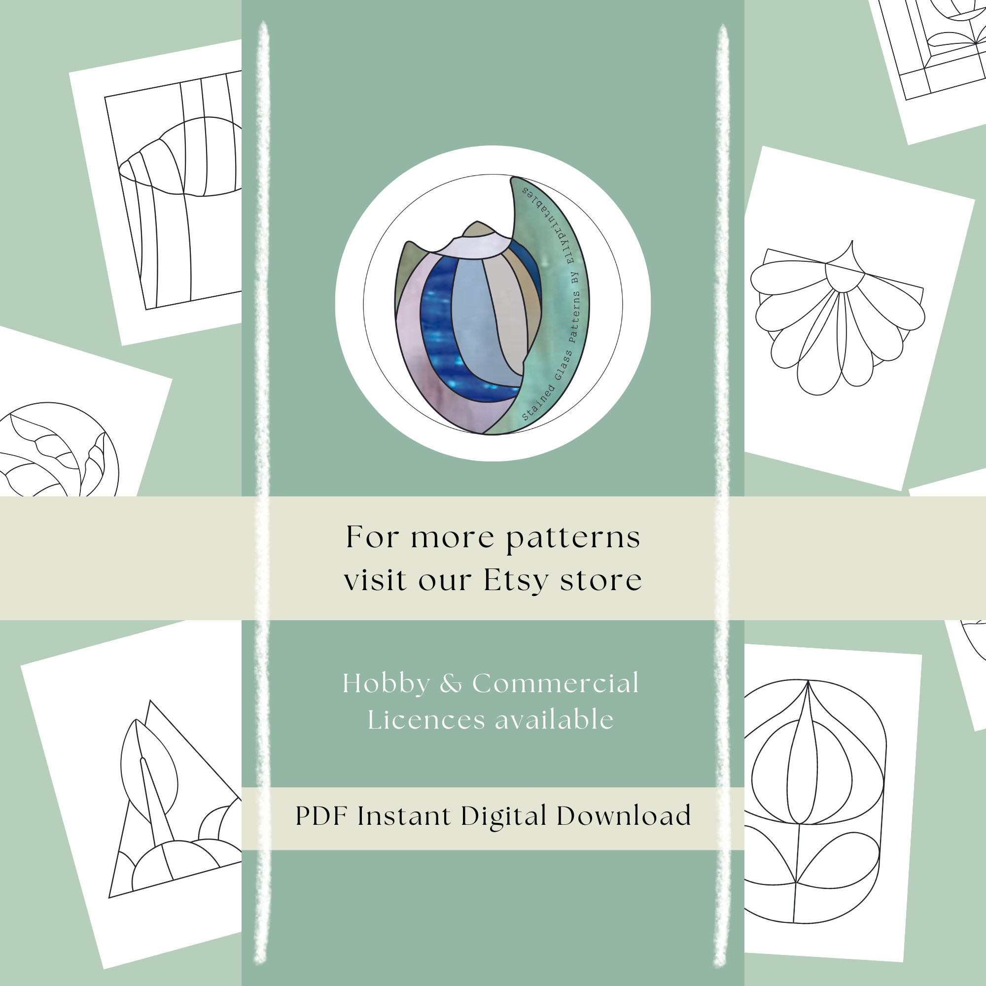 Space Suncatchers Stained Glass Pattern, Stained Glass Patterns ...