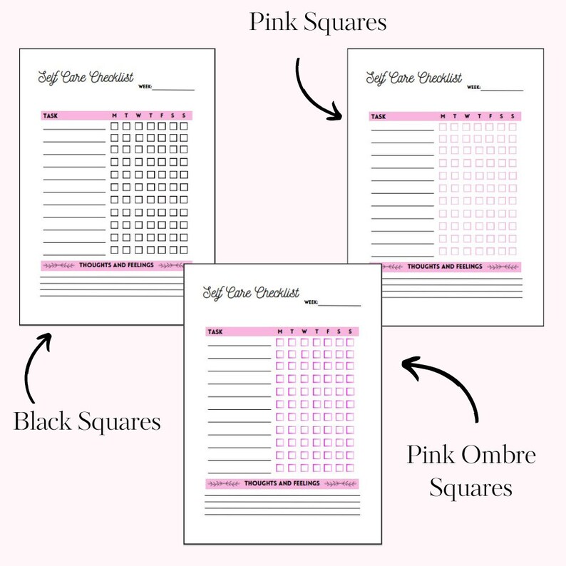 Simple Self Care Planner | Self Care | Life Organiser | Printable ...