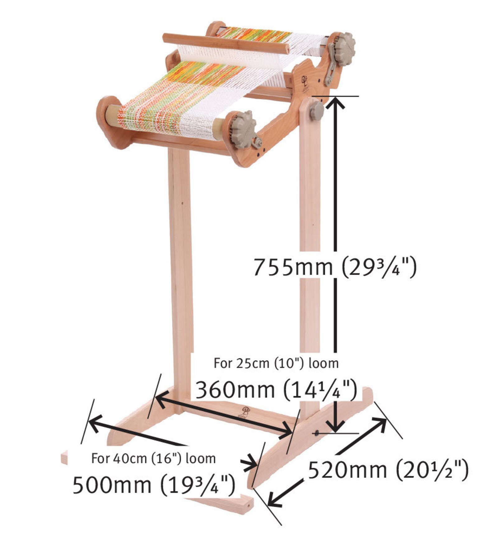 SAMPLEIT STAND - Stand for 10 or 16-inch Ashford Sampleit Rigid Heddle ...