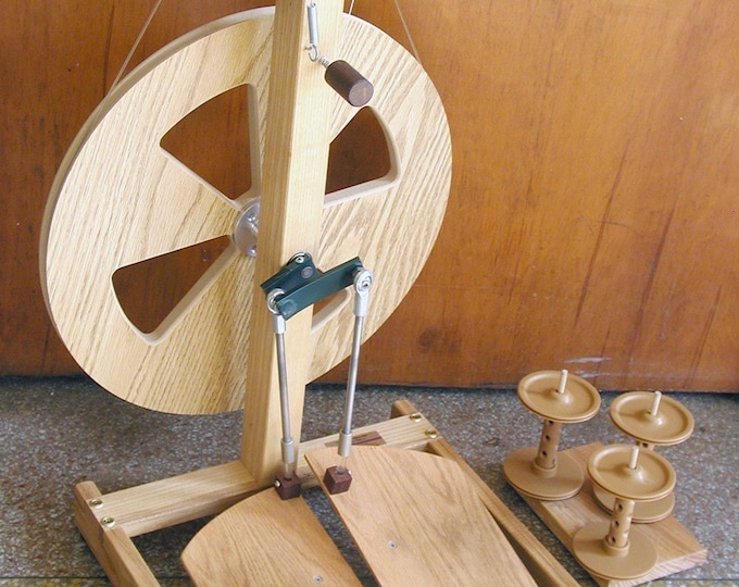 FRICKE DOUBLE TREADLE SPINNING WHEEL S 160 DT S160DT FREE SHIPPING - Etsy